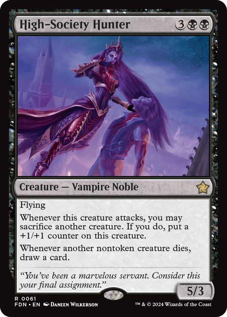 High-Society Hunter [61] [Foundations] [Non-Foil] – Face to Face Games