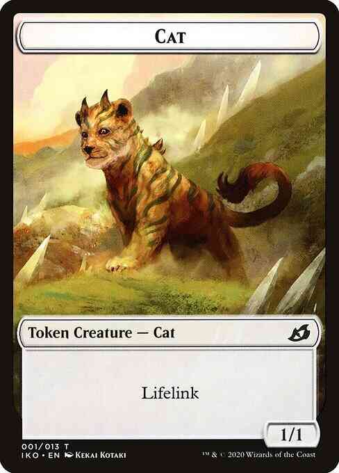 cat soldier creature token