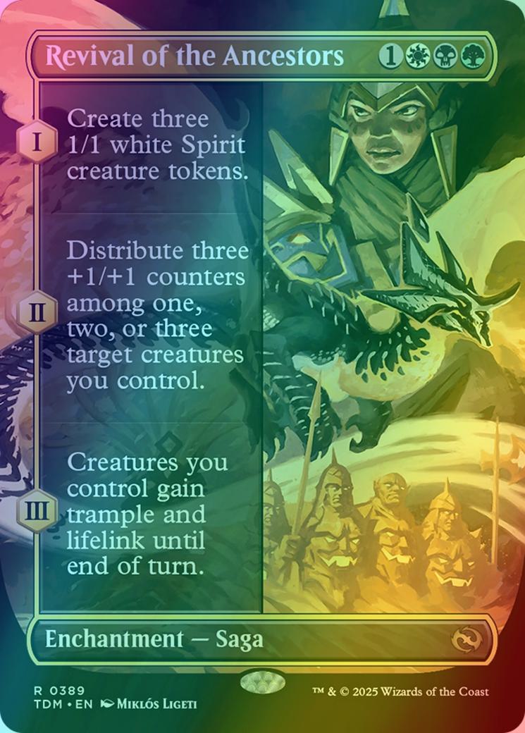Revival of the Ancestors [389] [Borderless] [Tarkir: Dragonstorm] [Foi – Face to Face Games