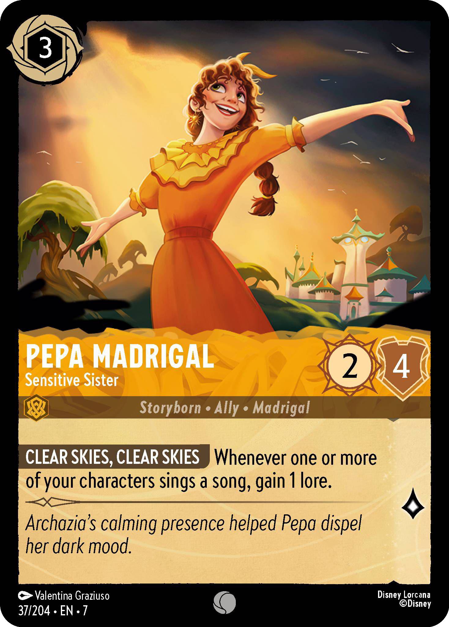 Pepa Madrigal - Sensitive Sister - 37/204 [Archazia's Island] [Non-Foi – Face to Face Games