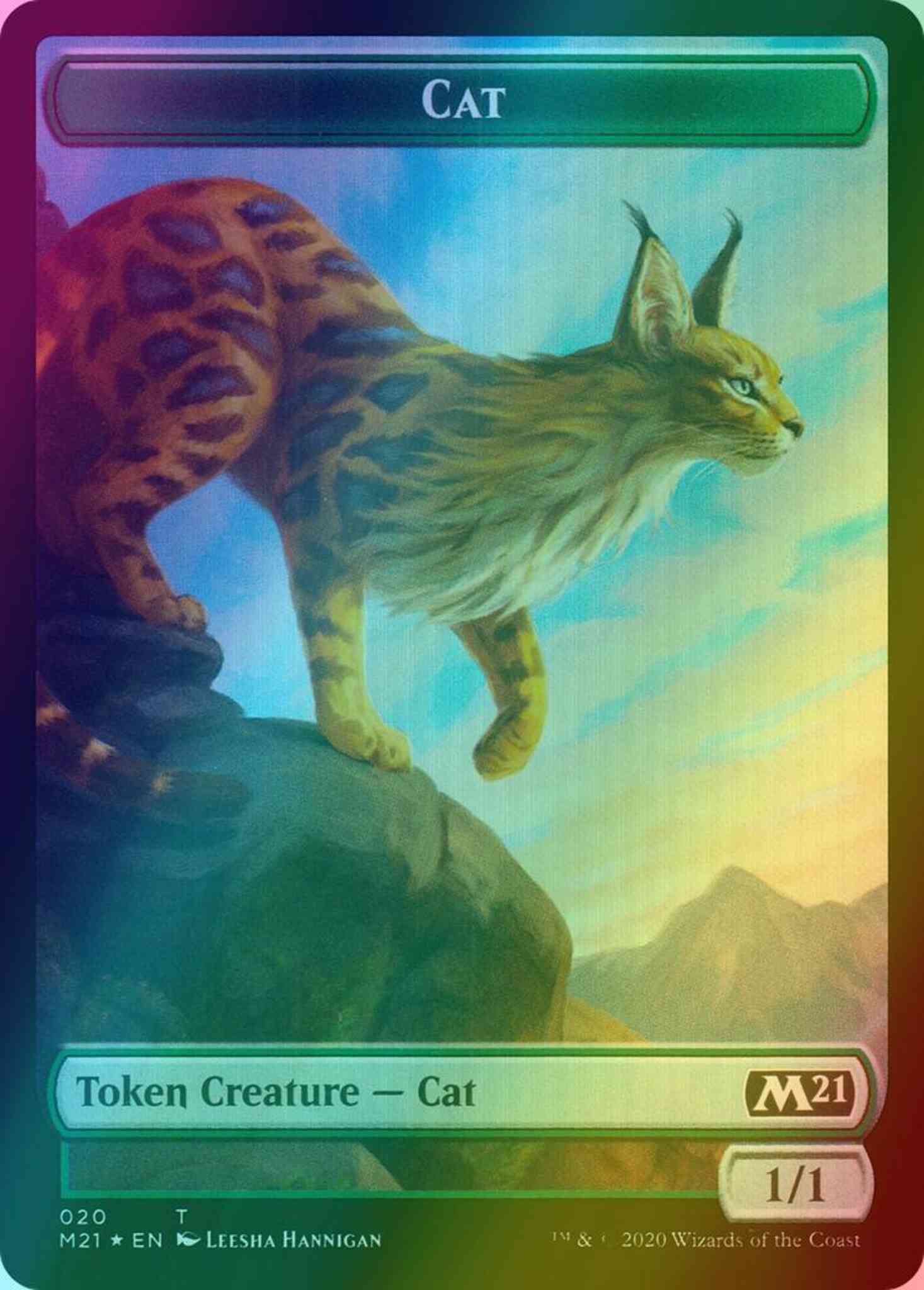 cat soldier token