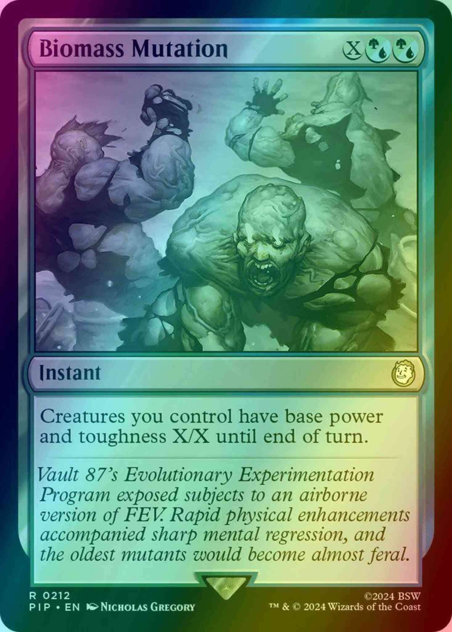Biomass Mutation [212] [Fallout] [Foil] – Face to Face Games