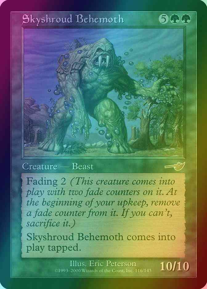 Skyshroud Behemoth [116] [Nemesis] [Foil] – Face to Face Games