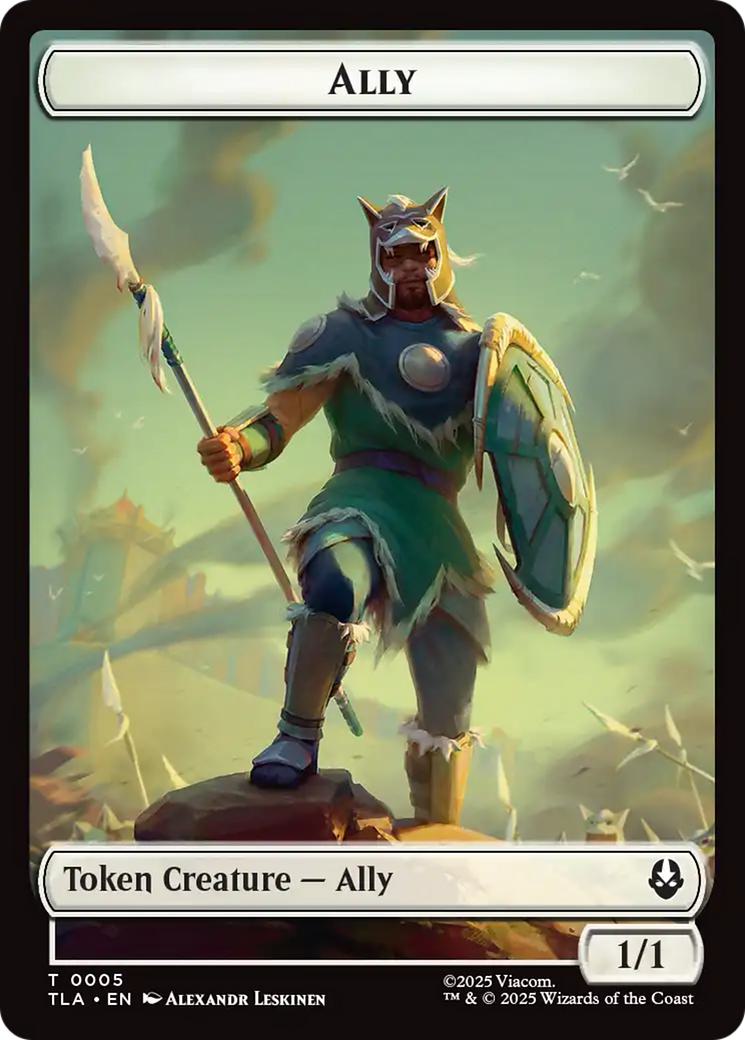 Ally Token (05) // Soldier Token (02) [TLA/TLE Set Symbol] [Avatar: The ...