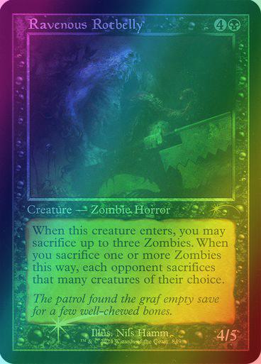 Ravenous Rotbelly [0849] [Retro Frame] [Nils Hamm] [Secret Lair Drop ...
