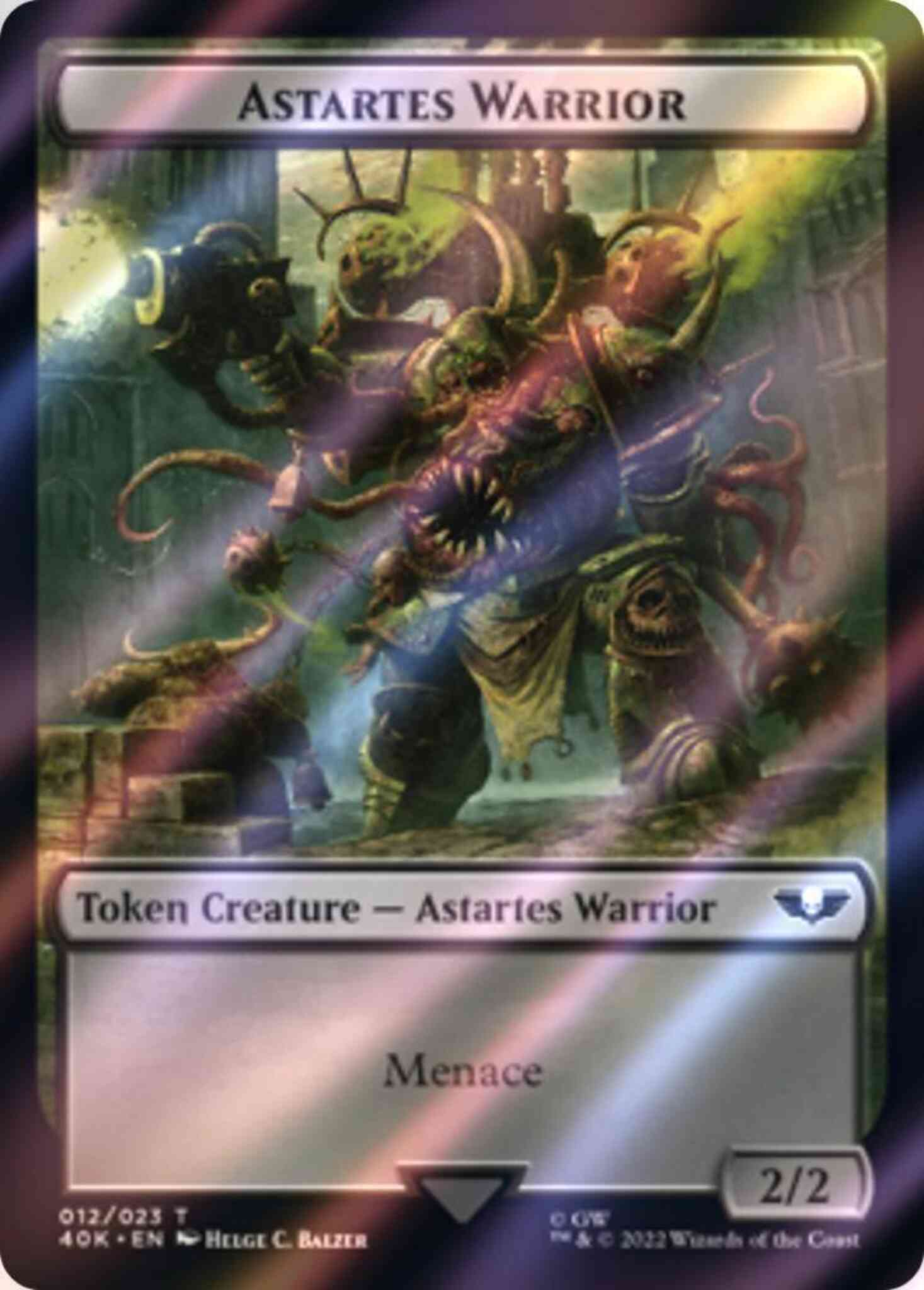 Astartes Warrior Token (12) // Plaguebearer of Nurgle Token (15 ...