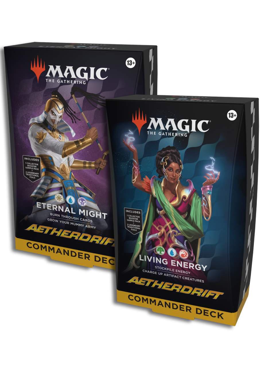 Aetherdrift: Commander - Commander Decks - Set of 2 – Face to Face Games