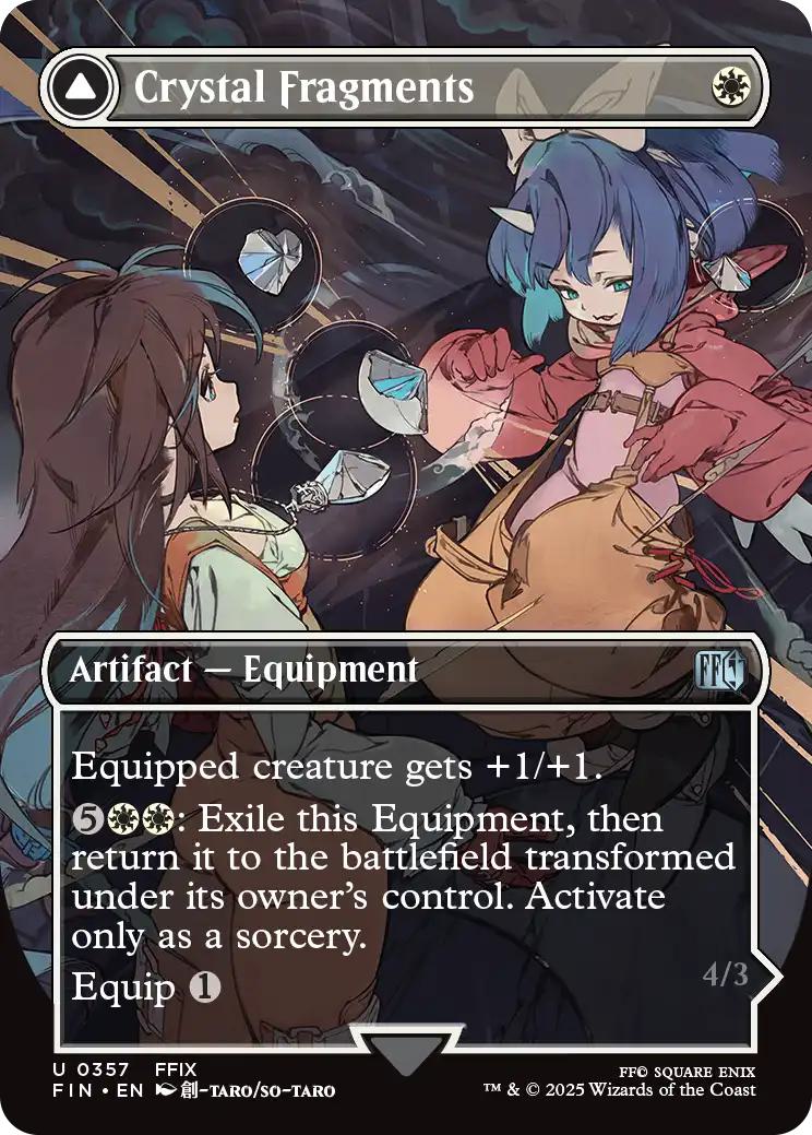 Crystal Fragments // Summon: Alexander [357] [Borderless] [FINAL FANTA ...