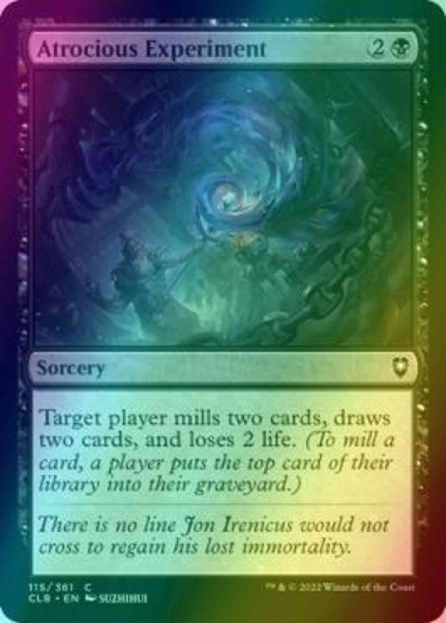 Atrocious Experiment [115] [Commander Legends: Battle for Baldur's Gat ...