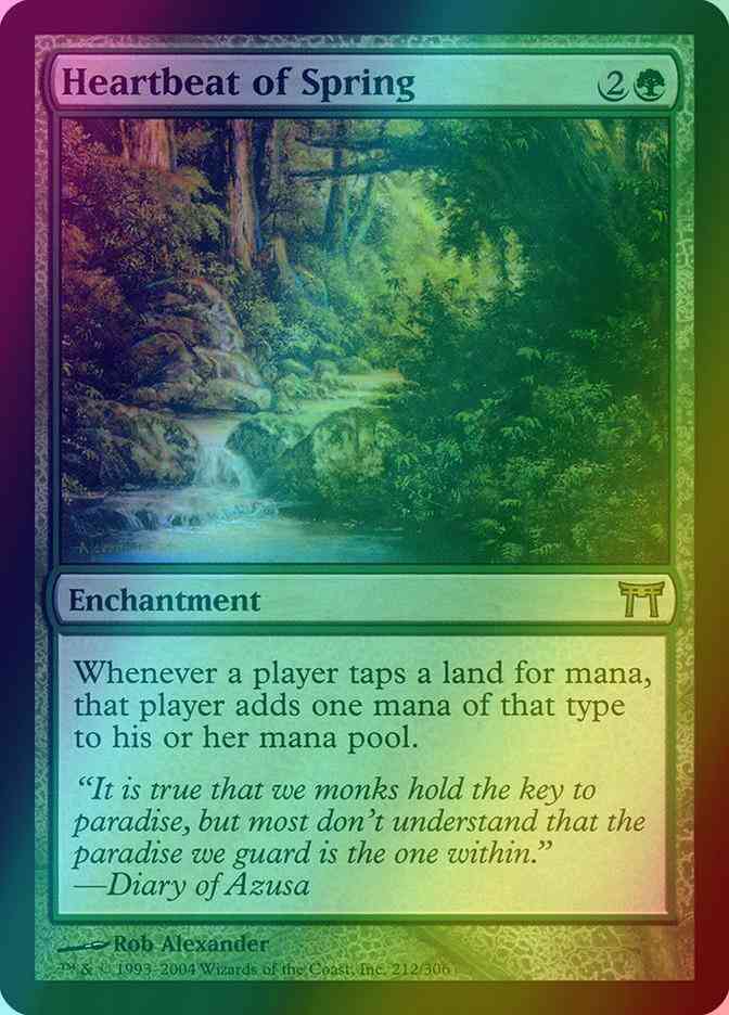 Heartbeat of Spring [212] [Champions of Kamigawa] [Foil] – Face to Face ...