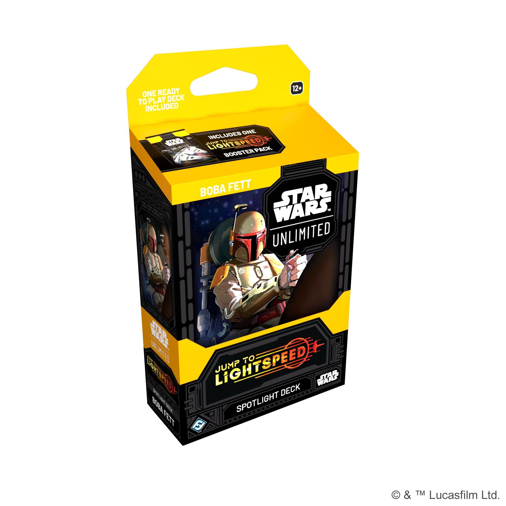 Star Wars: Unlimited: Jump to Lightspeed - Spotlight Deck - Boba Fett ...