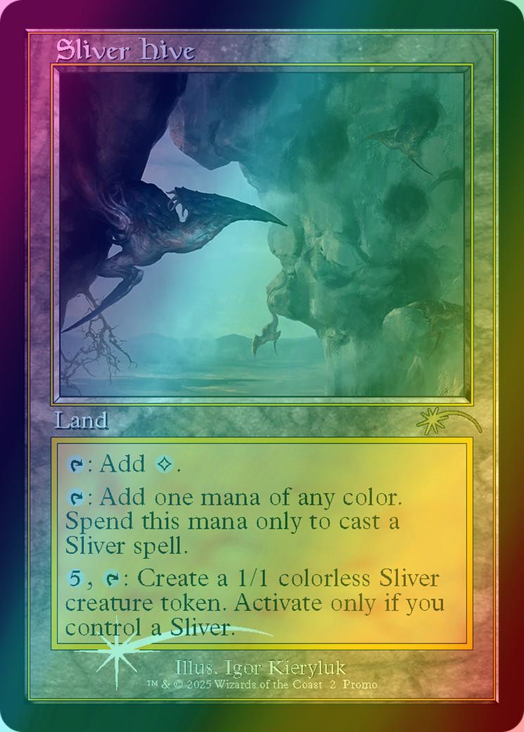 Sliver Hive [7] [Retro Frame] [MagicFest 2025] [Foil] – Face to Face Games