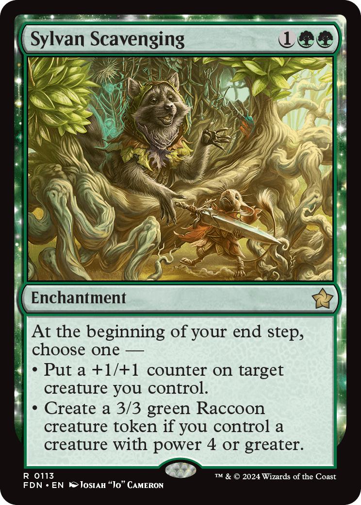 Sylvan Scavenging [113] [Foundations] [Non-Foil] – Face to Face Games