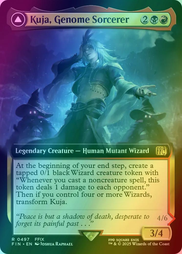 Kuja, Genome Sorcerer // Trance Kuja, Fate Defied [497] [Extended Art ...