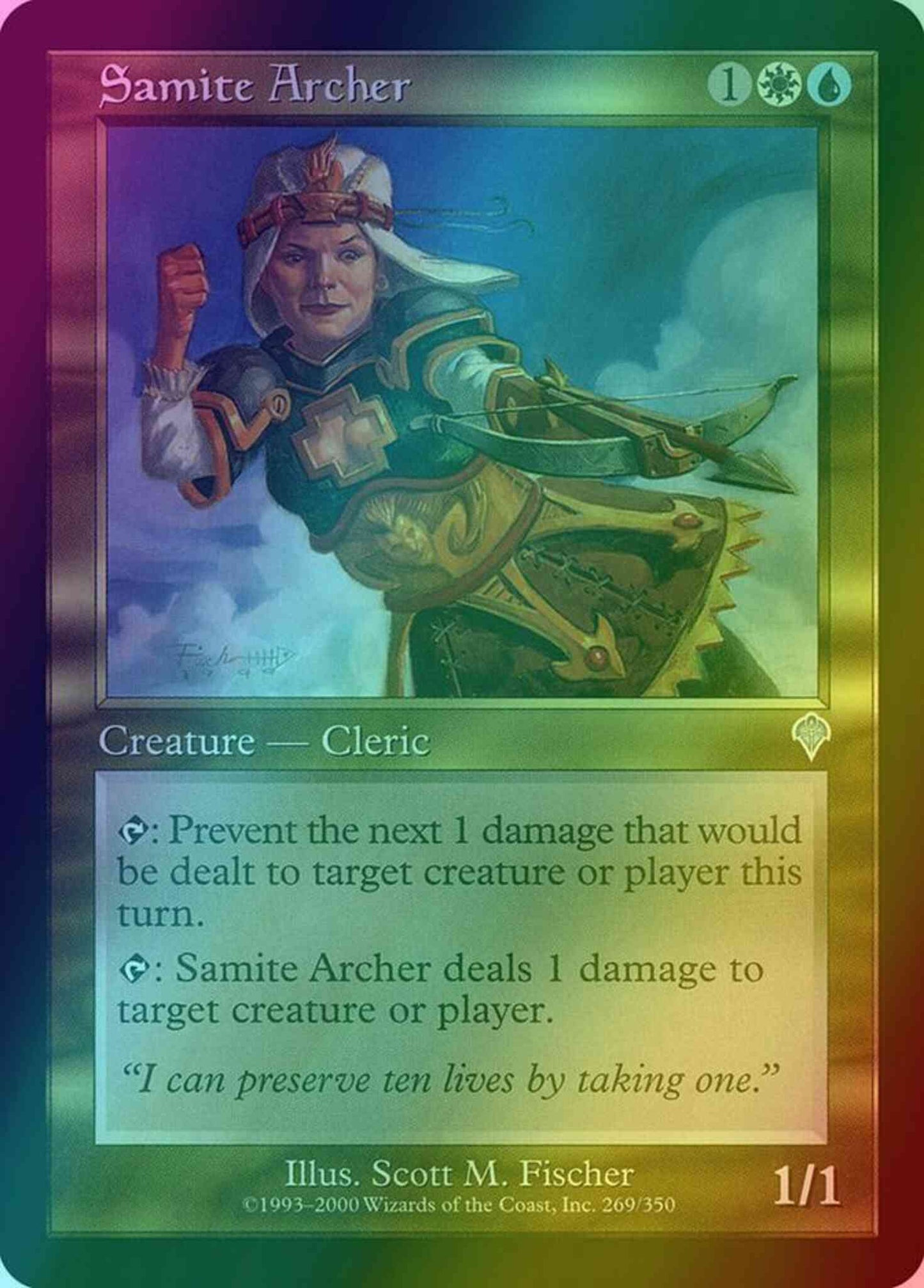 Samite Archer [269] [Invasion] [Foil] – Face to Face Games