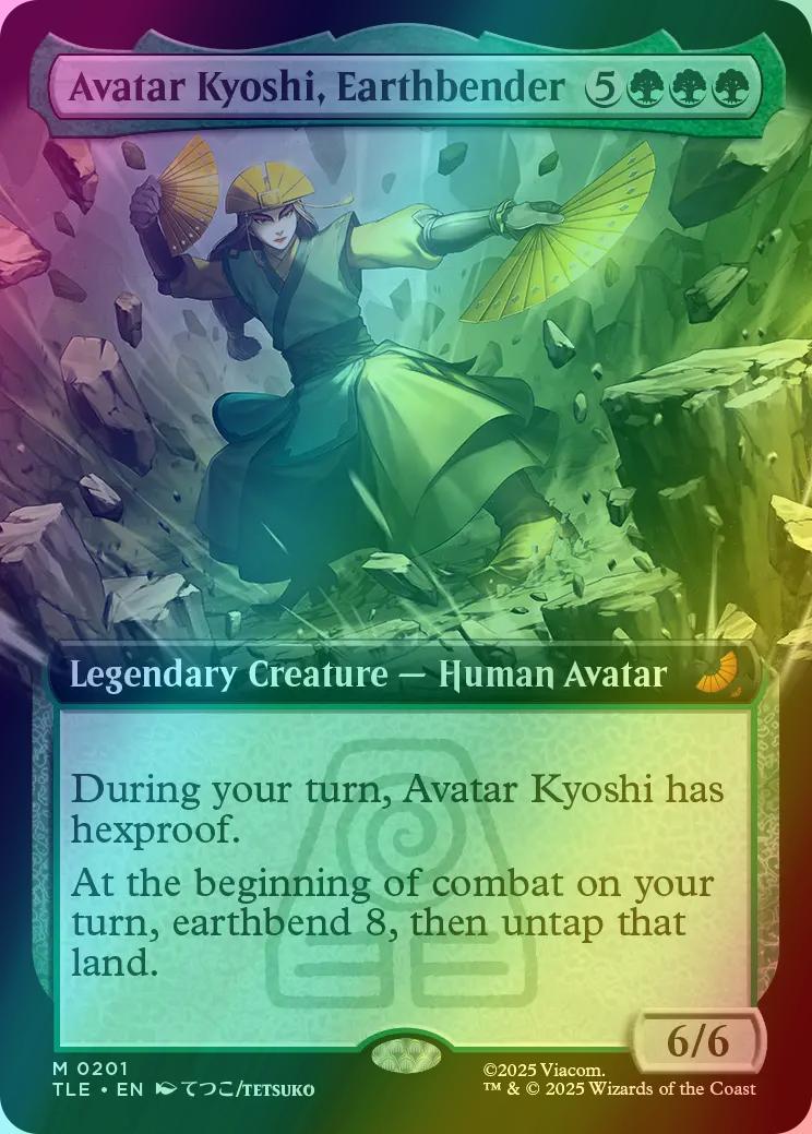 Avatar Kyoshi, Earthbender [201] [Extended Art] [Avatar: The Last ...