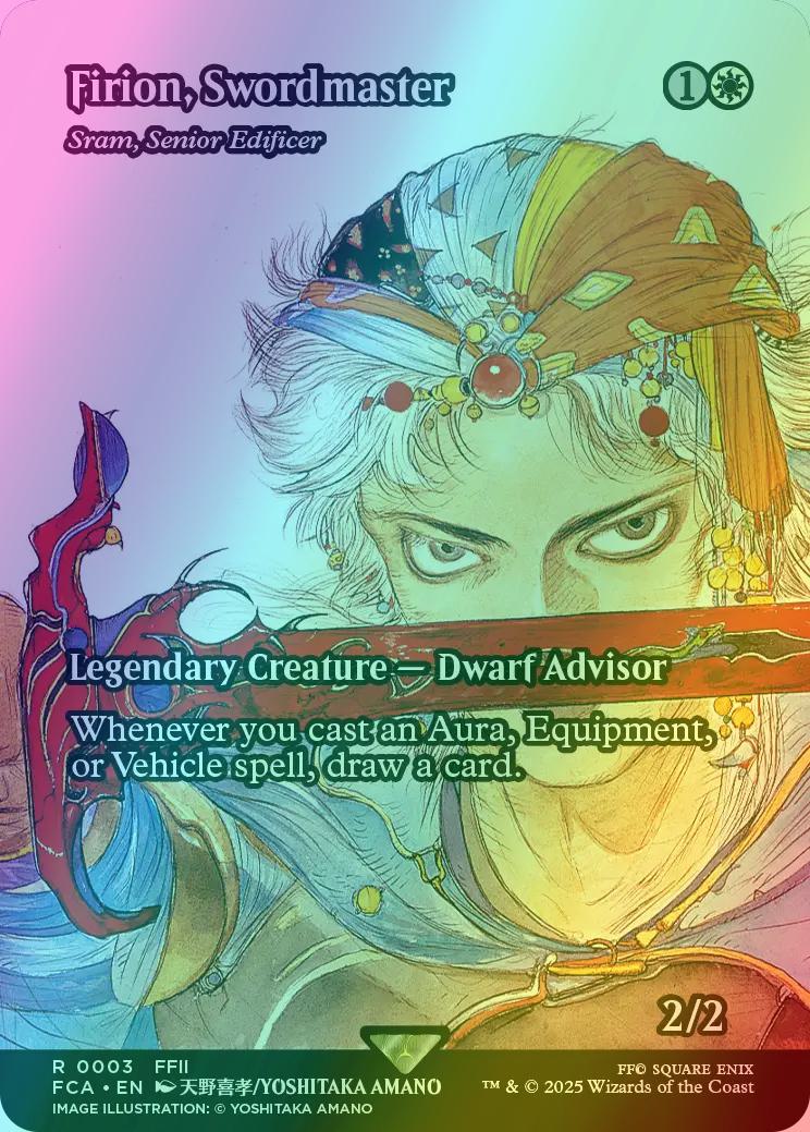 Firion, Swordmaster - Sram, Senior Edificer [3] [Borderless] [FINAL ...