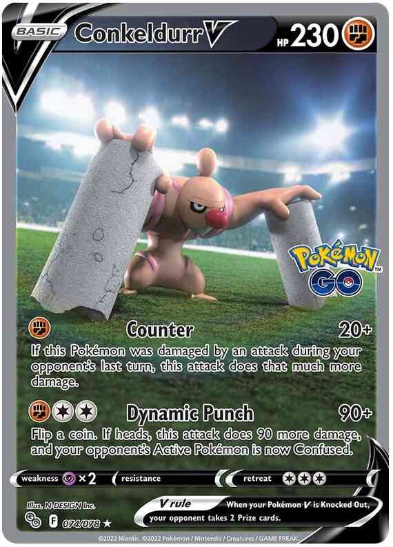 Conkeldurr V - 074/078 - Rare Ultra [pgo-074] [Ultra] – Face to Face Games