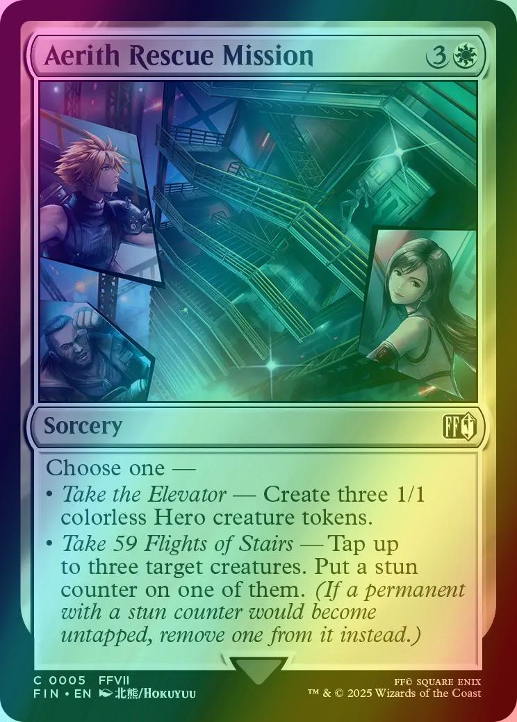 Aerith Rescue Mission [5] [FINAL FANTASY] [Foil] – Face to Face Games