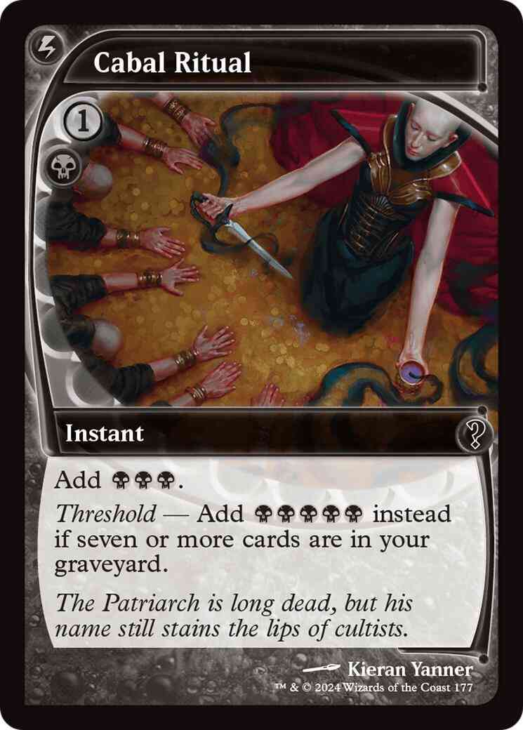 Cabal Ritual [177] [Future Frame] [Mystery Booster 2] [Non-Foil] – Face ...