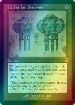 Aetherflux Reservoir [65] [Retro Frame] [Schematic] [The Brothers' War ...