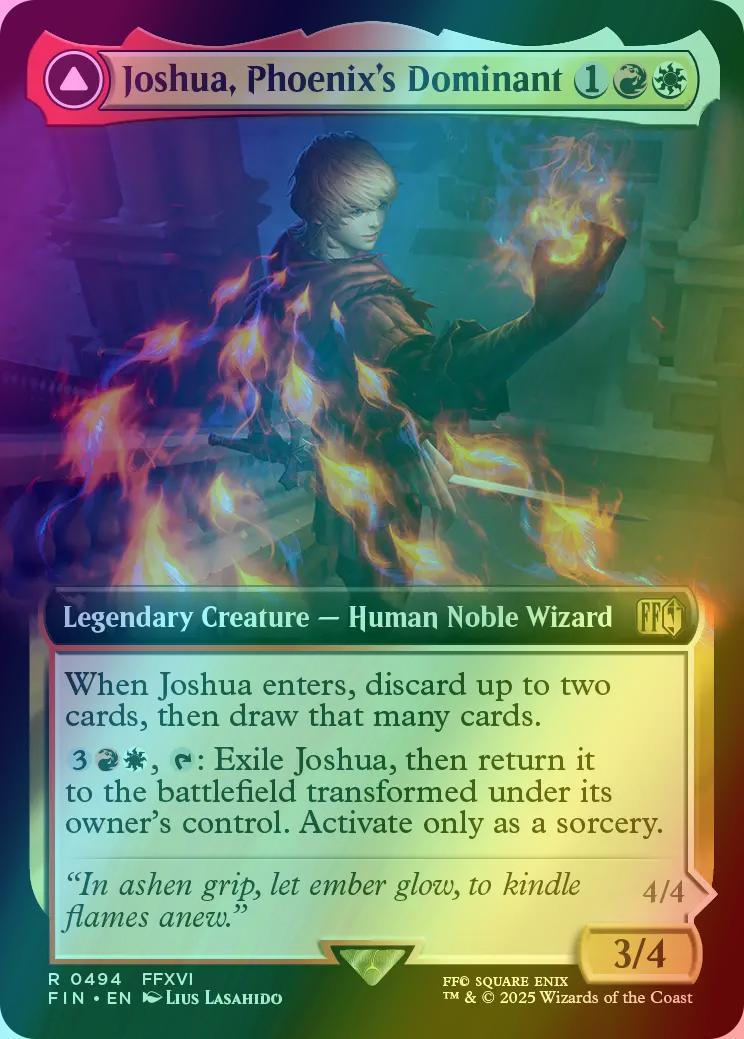 Joshua, Phoenix's Dominant // Phoenix, Warden of Fire [494] [Extended ...