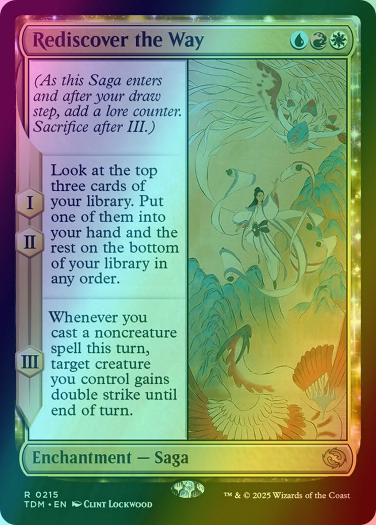 Rediscover the Way [215p] [Promo Pack] [Tarkir: Dragonstorm: Promos ...