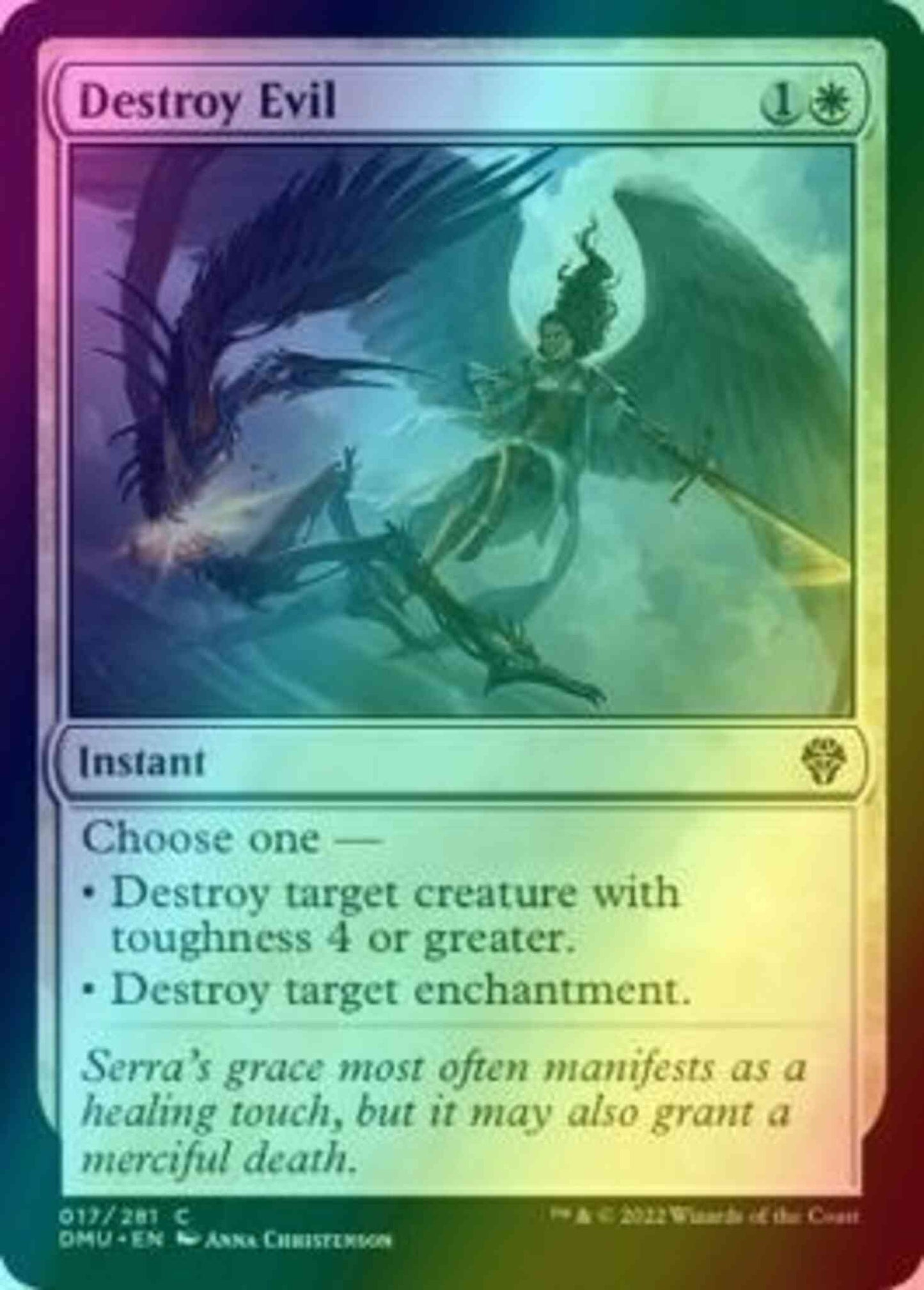 Destroy Evil [17] [Dominaria United] [Foil] – Face to Face Games