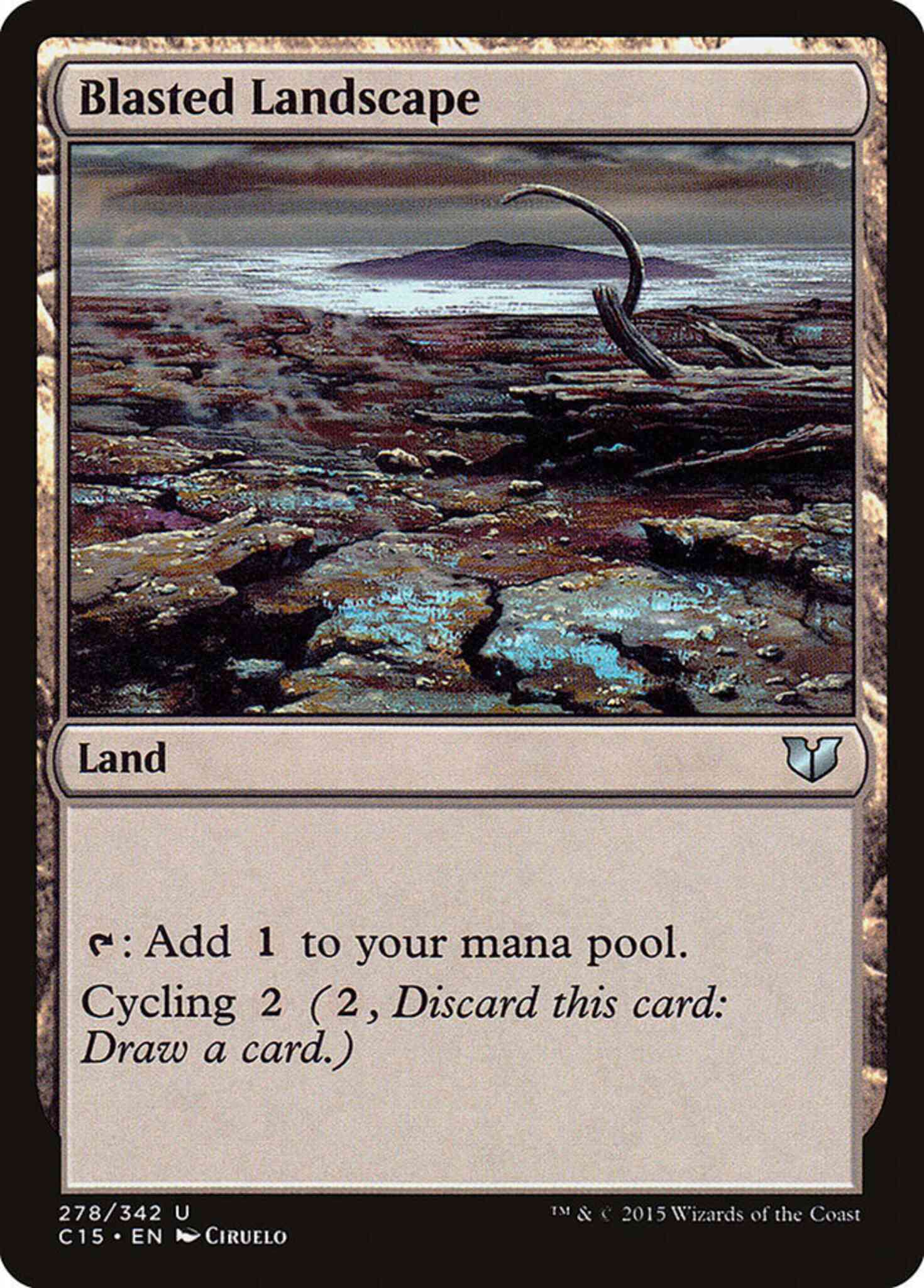 Blasted Landscape [278] [Commander 2015] [Non-Foil] – Face to Face Games