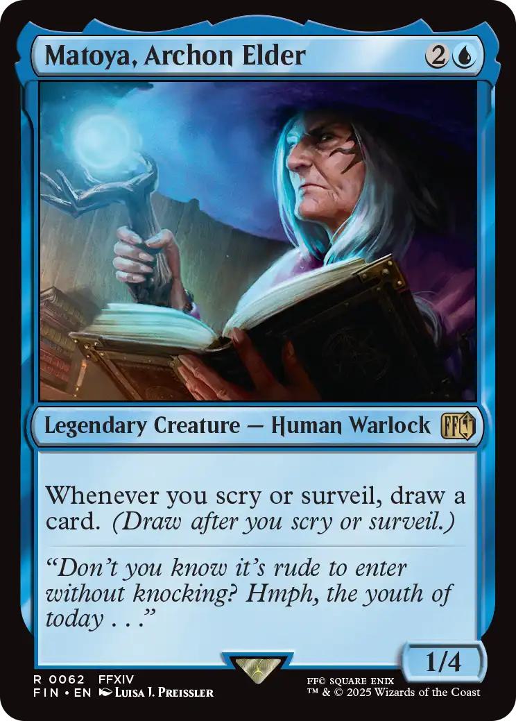 Matoya, Archon Elder [62] [FINAL FANTASY] [Non-Foil] – Face to Face Games