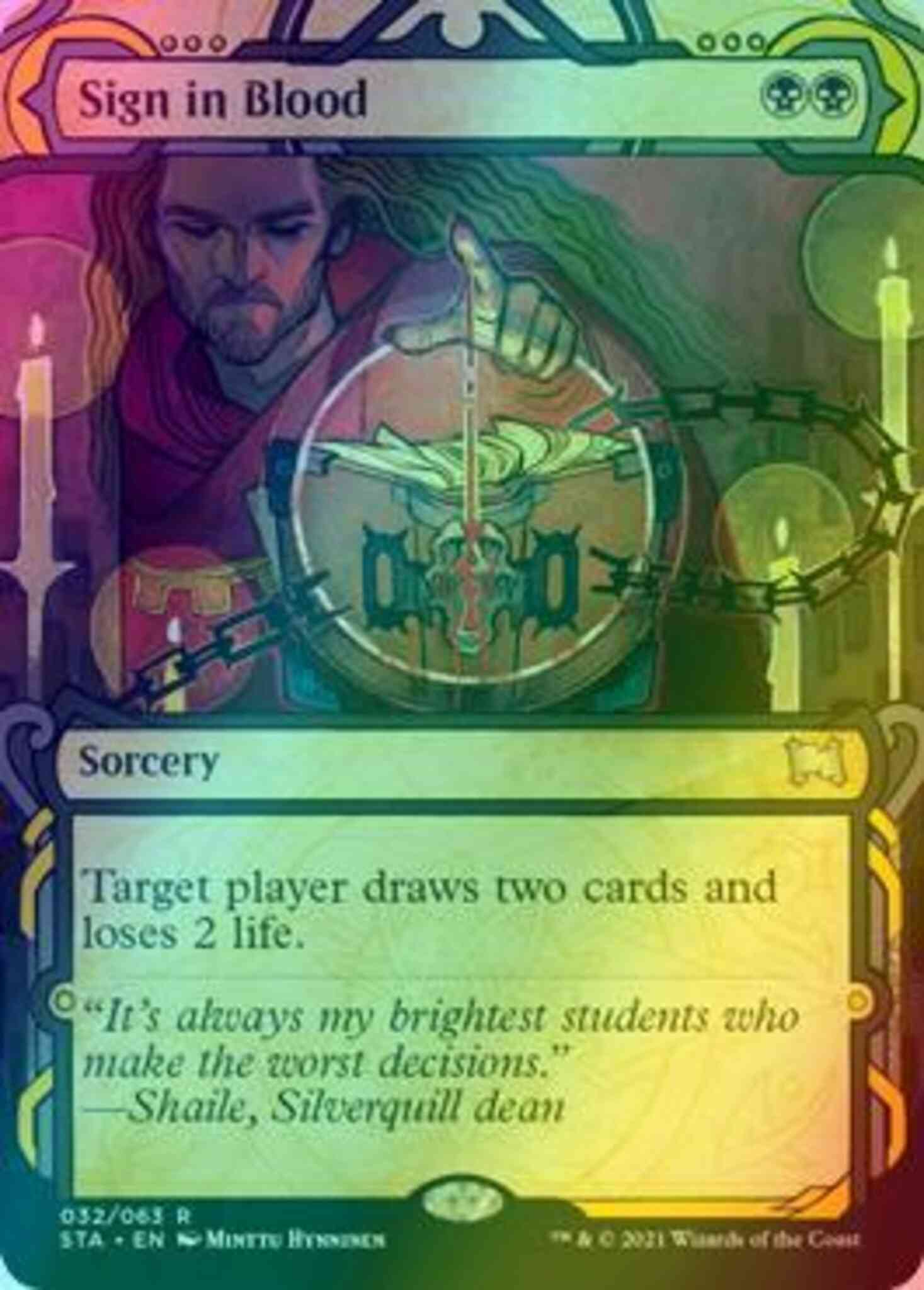 Sign in Blood [32] [Strixhaven Mystical Archive] [Foil] – Face to Face ...