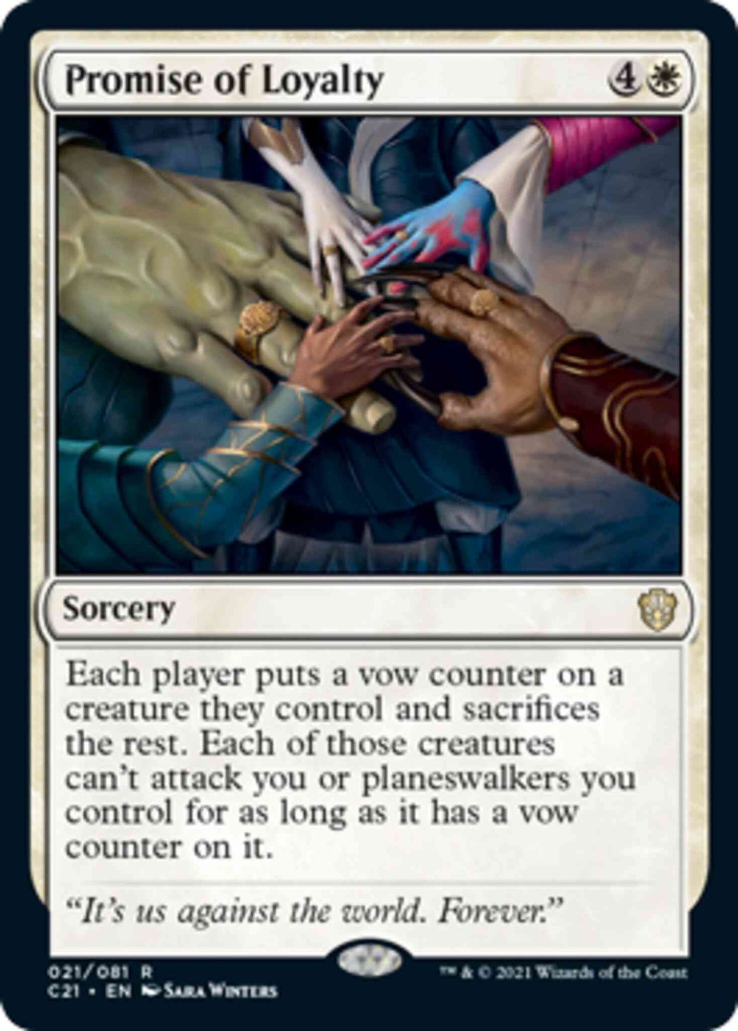 Promise of Loyalty [21] [Commander 2021] [Non-Foil] – Face to Face Games
