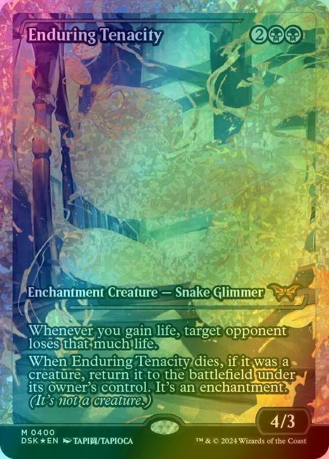 Enduring Tenacity [400] [Japan Showcase] [Duskmourn: House of Horror ...