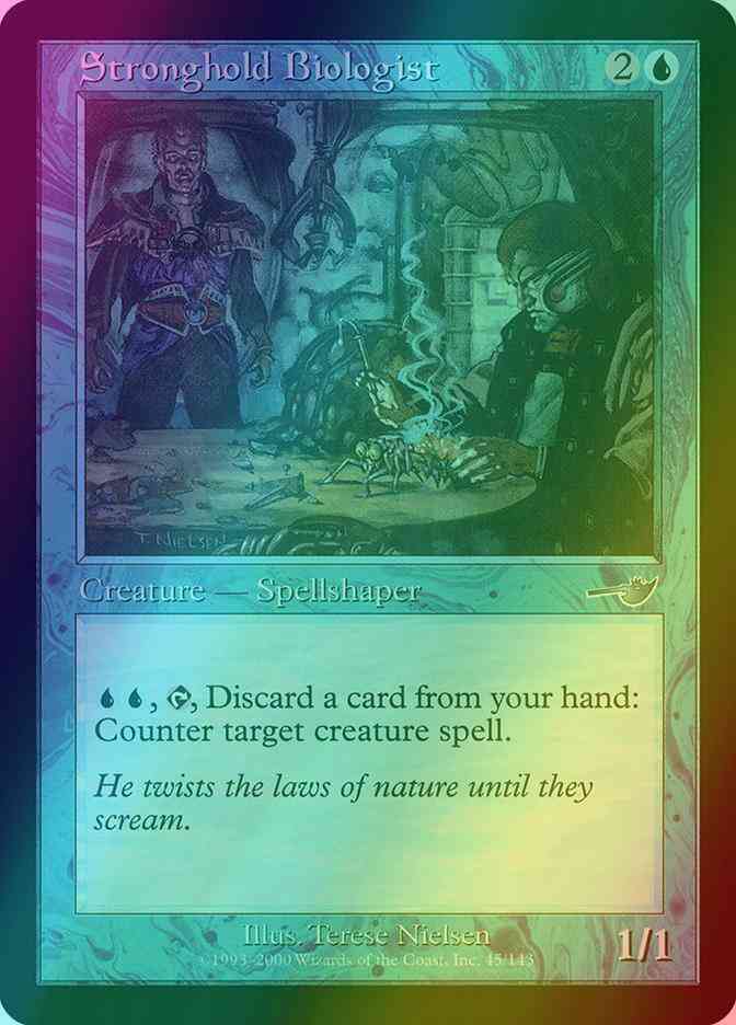 Stronghold Biologist [45] [Nemesis] [Foil] – Face to Face Games