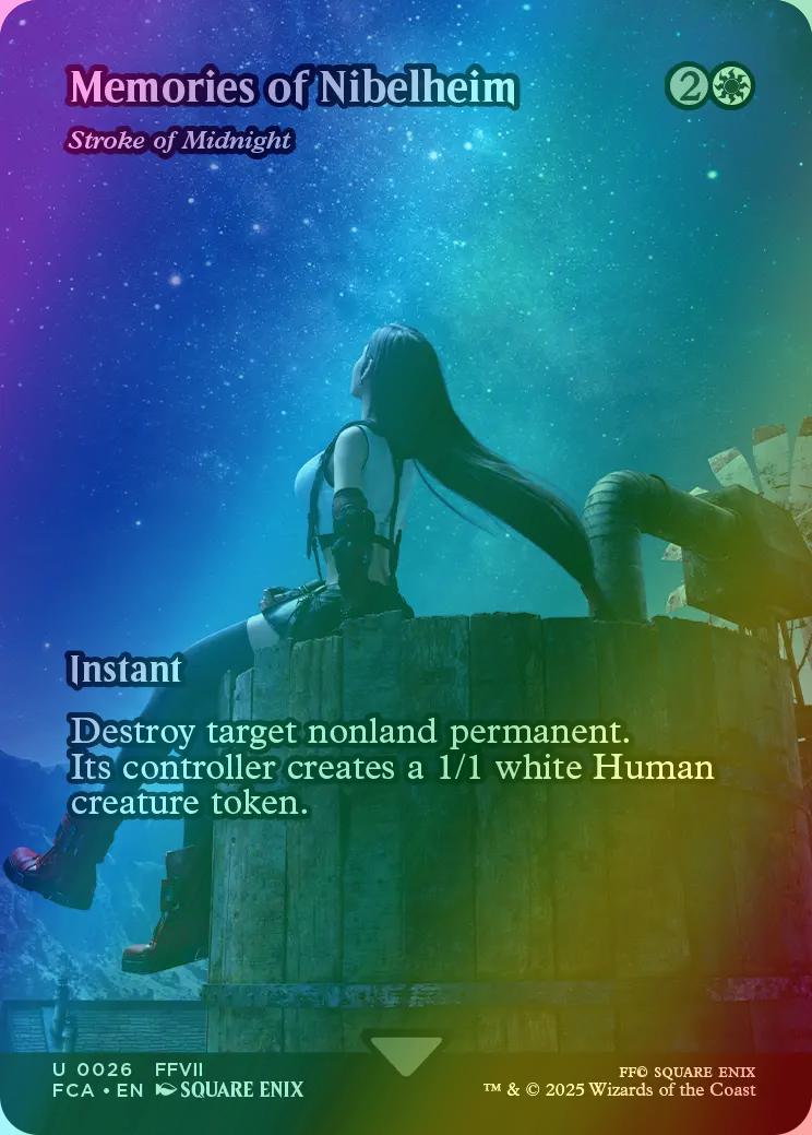 Memories of Nibelheim - Stroke of Midnight [26] [Borderless] [FINAL ...