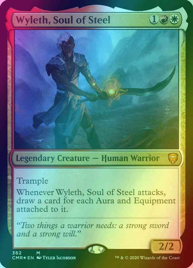 Wyleth, Soul of Steel [362] [Commander Legends] [Foil] – Face to Face Games