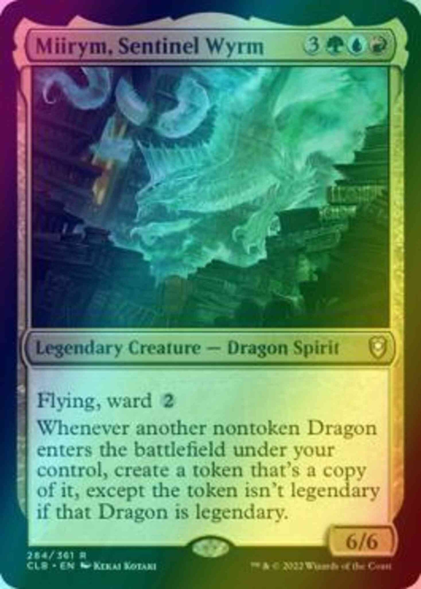 Miirym, Sentinel Wyrm [284] [Commander Legends: Battle for Baldur's Ga ...