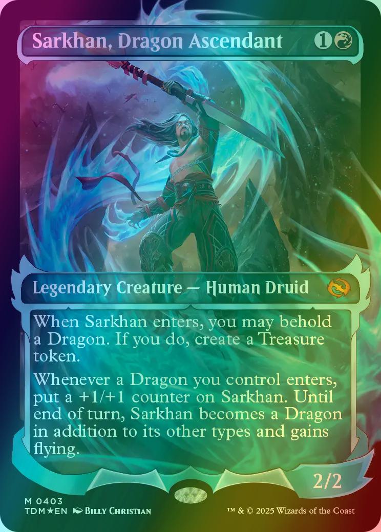 Sarkhan, Dragon Ascendant [403] [Ghostfire Showcase] [Tarkir: Dragonst ...