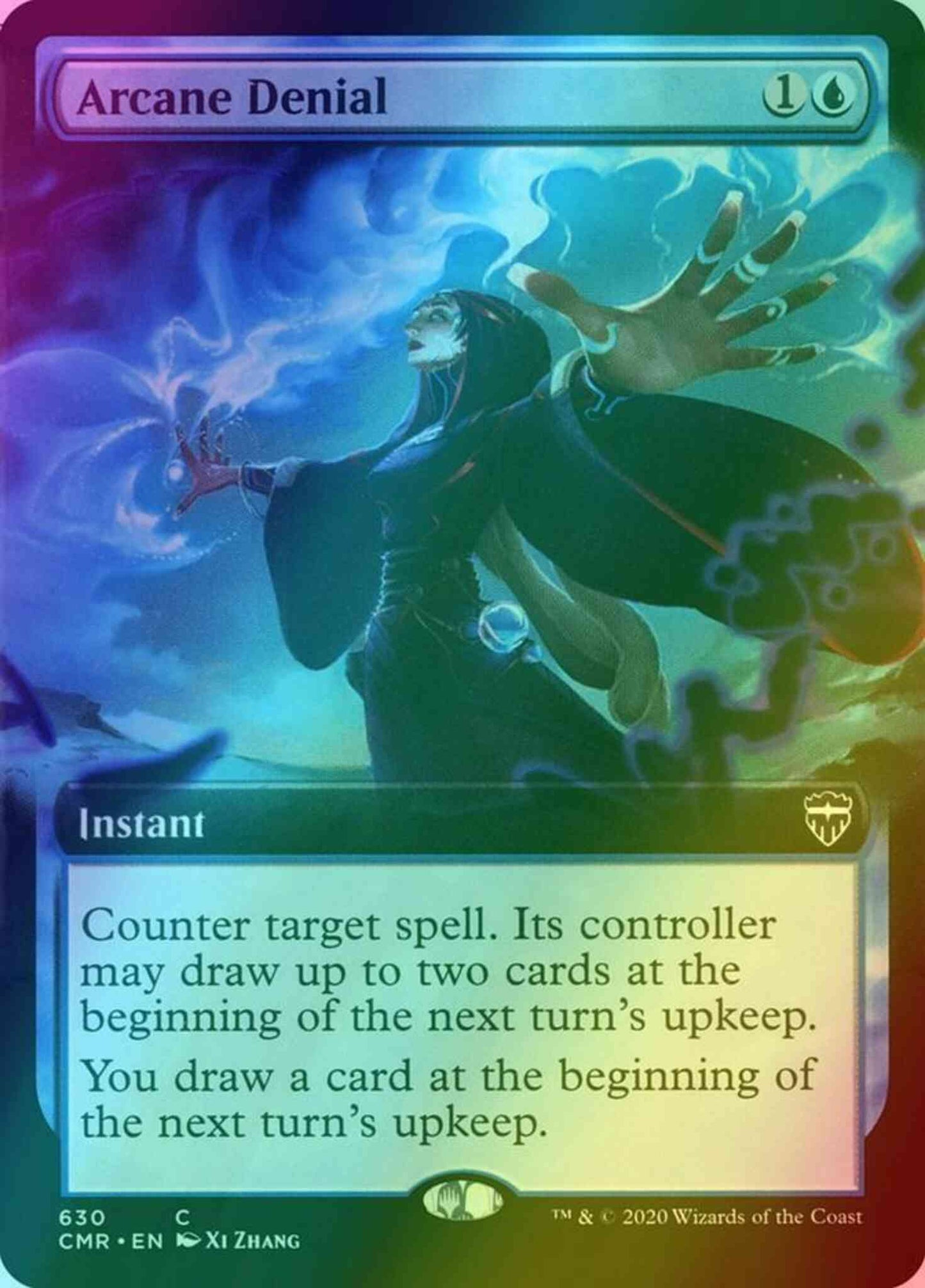 Arcane Denial [630] [Extended Art] [Commander Legends] [Foil] – Face to Face Games