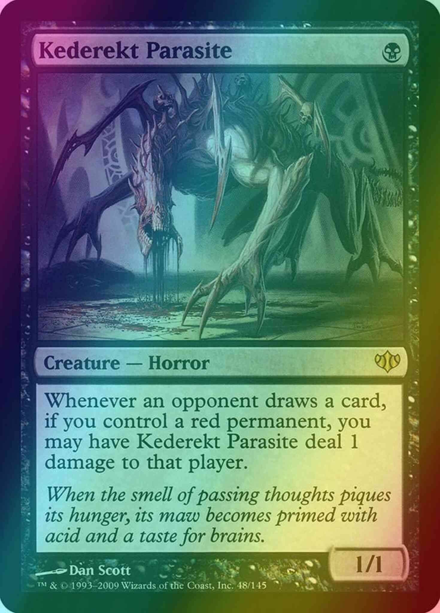Kederekt Parasite [48] [Conflux] [Foil] – Face to Face Games