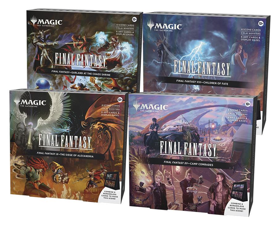 FINAL FANTASY - Scene Boxes - Set of 4 – Face to Face Games
