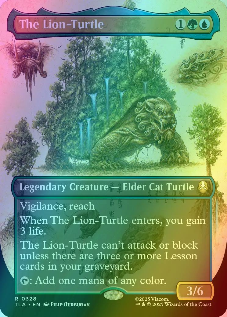 The Lion-Turtle [328] [Borderless] [Field Notes] [Avatar: The Last ...