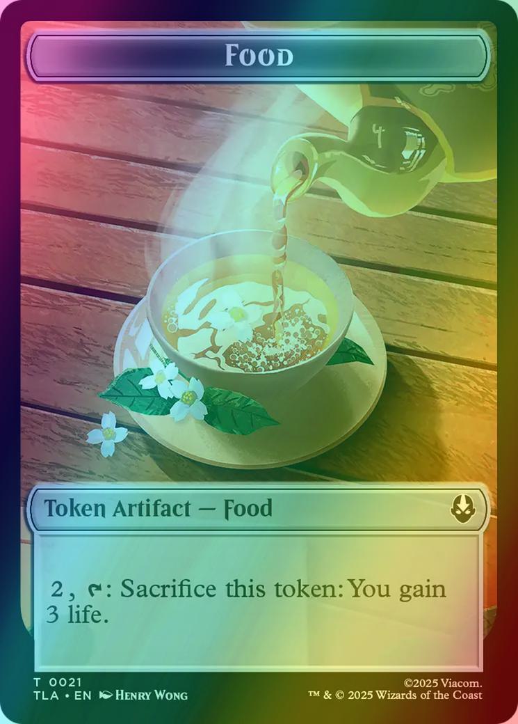 Food Token (21) // Monk Token (10) [Avatar: The Last Airbender: Tokens ...