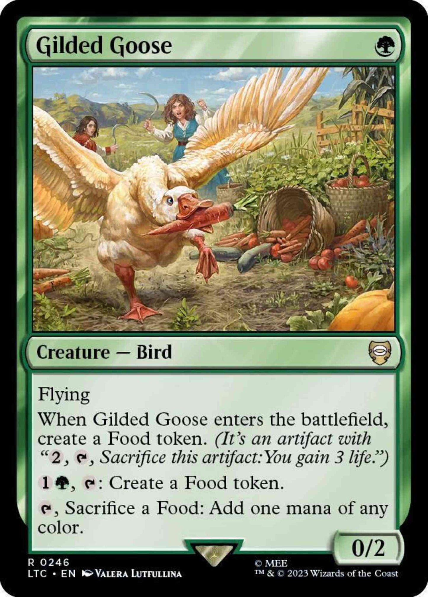 Gilded Goose [246] [The Lord of the Rings: Tales of Middle-earth: Commander] [Non-Foil] – Face ...