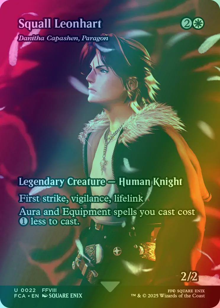 Squall Leonhart - Danitha Capashen, Paragon [22] [Borderless] [FINAL ...