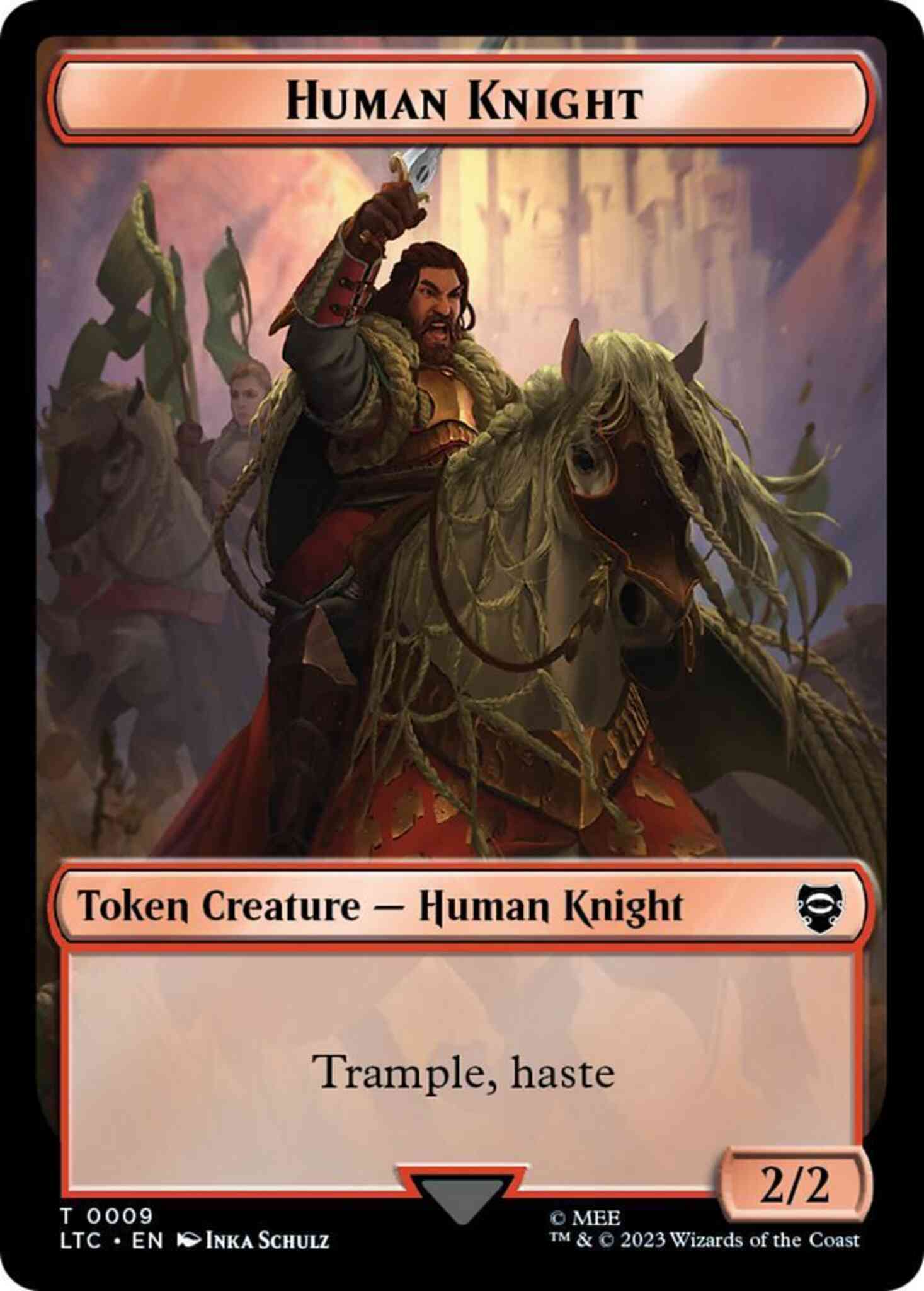 Human Knight Token (09) // Human Token (04) [The Lord of the Rings ...