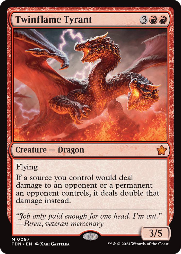 Twinflame Tyrant [97] [Foundations] [Non-Foil] – Face to Face Games