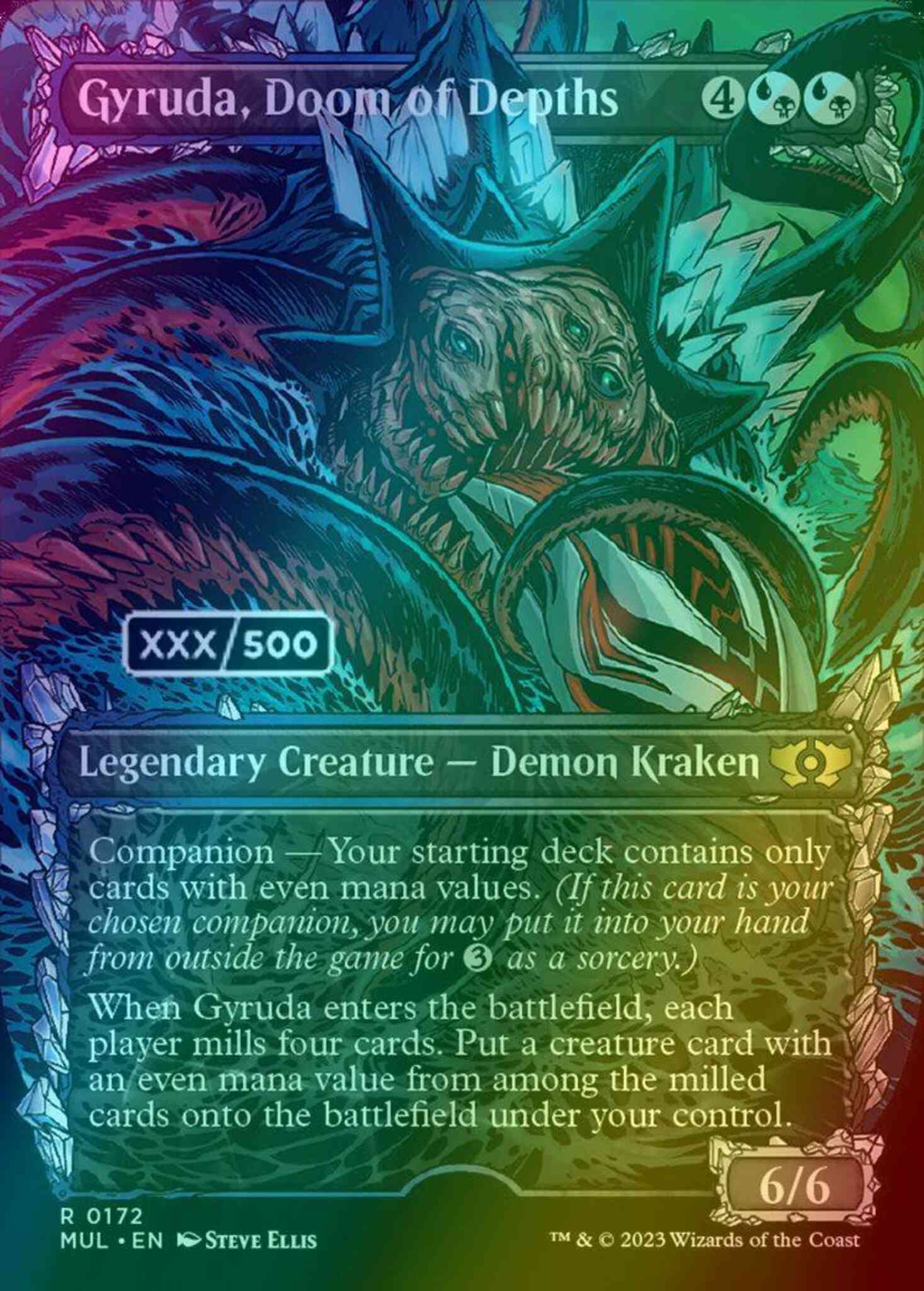 Gyruda, Doom of Depths - Serial Numbered [172z] [Planar Showcase ...