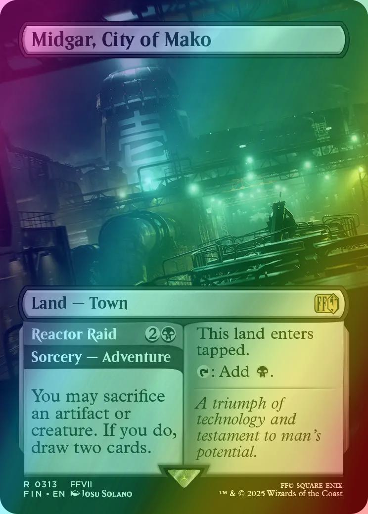 Midgar, City of Mako // Reactor Raid [313] [Borderless] [FINAL FANTASY ...