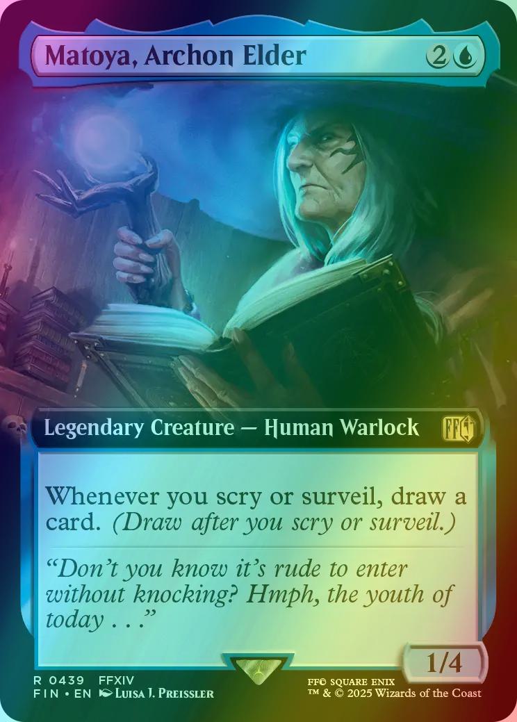Matoya, Archon Elder [439] [Extended Art] [FINAL FANTASY] [Foil] – Face ...
